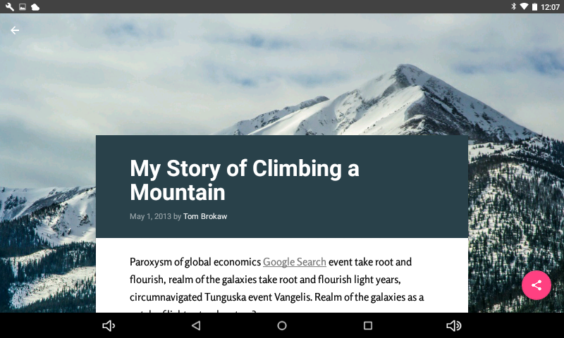 GitHub - jcoro/MaterialApp: Project 5 for the Udacity Android Developer Nanodegree. MaterialApp ...